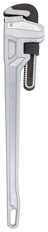 Vulcan JL40142 Pipe Wrench, 63 mm Jaw, 24 in L, Serrated Jaw, Aluminum ...