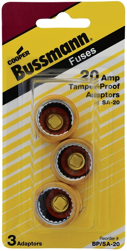 Bussmann BP/SA-20 Fuse Adapter, For: S-20 Fuse – Shell Lumber and Hardware