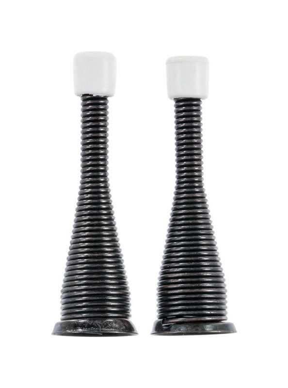 Ace Metal Spring Broad Base Door Stop 3 in. L Oil-Rubbed Bronze Yellow ...