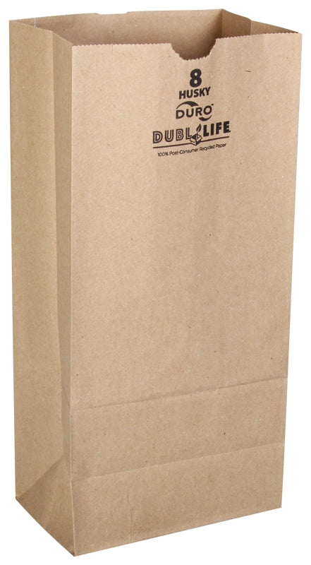 Duro Bag Husky Dubl Lif 70208 Grocery SOS Bag, #8, 6-1/8 in L, 4-1/8 i ...