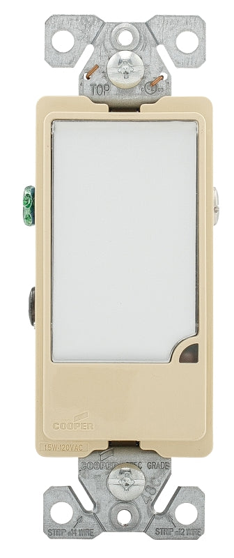 Eaton Cooper Wiring Patrol Series 7737LA-BOX Night Light, 1.3 in W x 1 ...