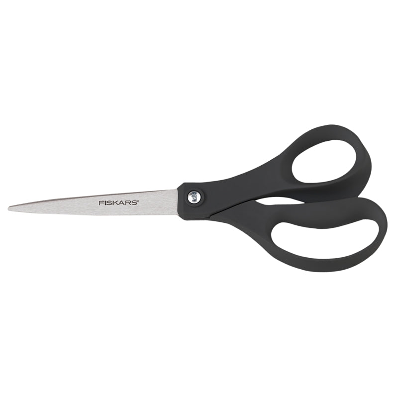Fiskars 1067262 Scissors, 8 in OAL, 3-3/4 in L Cut, Stainless Steel Bl ...