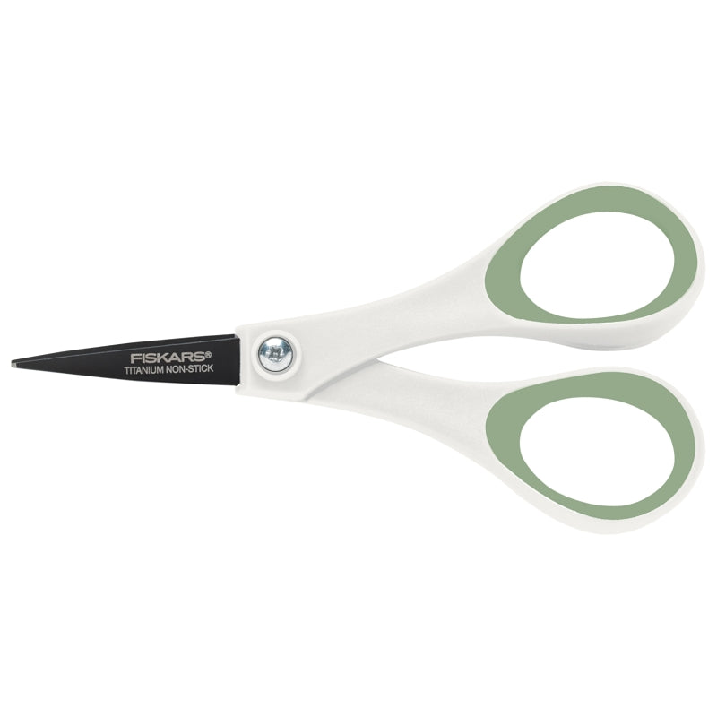 Fiskars 1073594 Non-Stick Titanium Softgrip Scissors 8IN – Shell Lumber ...