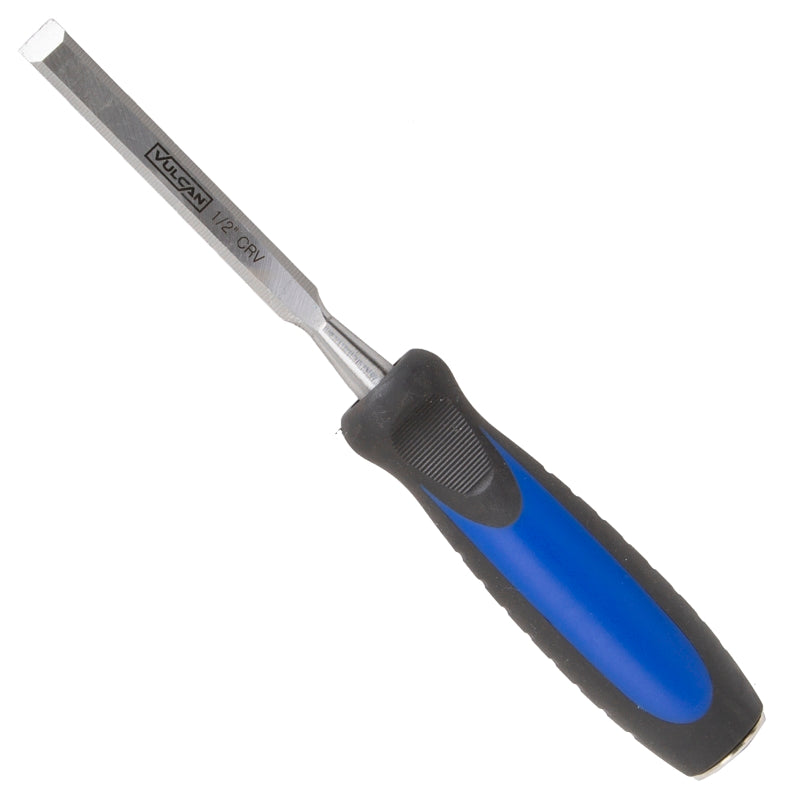 Vulcan JL-CH2 Chisel, 1/2 in Tip, 9-7/8 in OAL, CRV Blade, Ergonomic H ...