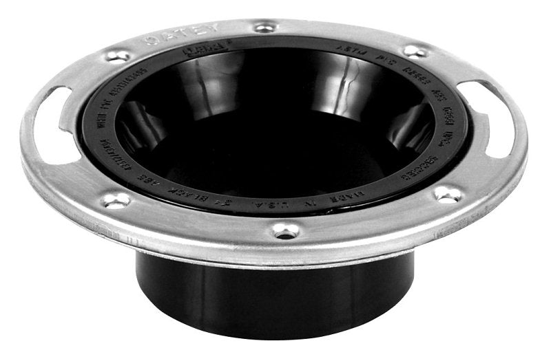 Oatey 43494 Closet Flange, 3, 4 in Connection, ABS, Black – Shell ...