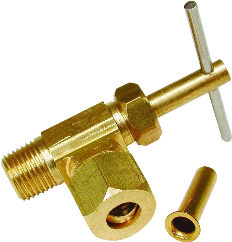 Dial 9440 Angle Needle Valve, Brass, For: Evaporative Cooler Purge Sys ...