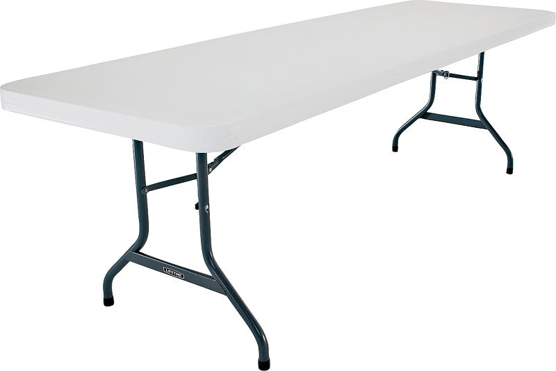 Lifetime Products 2980 Folding Table, 96 in L x 30 in W x 29 in H Open ...