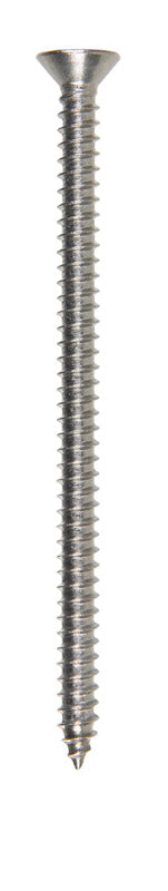 Hillman Flat Head Phillips Drive Sheet Metal Screws Stainless Steel 10 ...