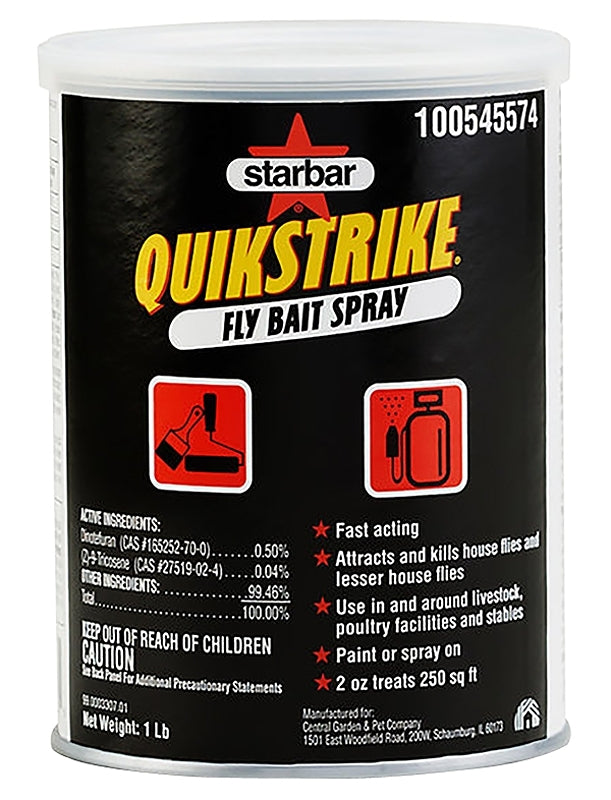 Starbar QUIKSTRIKE Series 100545574 Fly Bait Spray, Granular, Fish-Lik ...