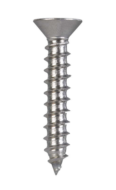 Hillman Flat Head Phillips Drive Sheet Metal Screws Stainless Steel 12 ...