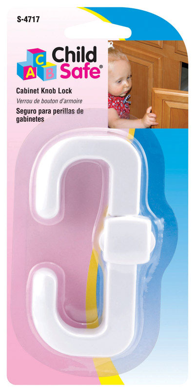 Prime-Line White Plastic Cabinet Locks – Shell Lumber and Hardware