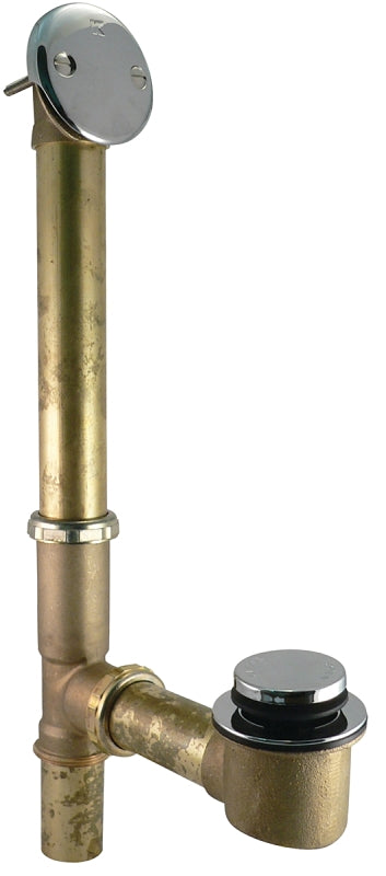 Keeney 612RB Bath Drain Assembly, Brass, Chrome – Shell Lumber and Hardware