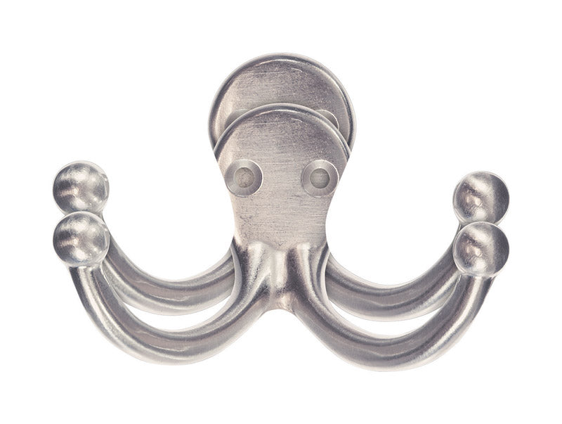 Ace Small Double Garment Hook 1 in. L Brass 2 pk – Shell Lumber and ...