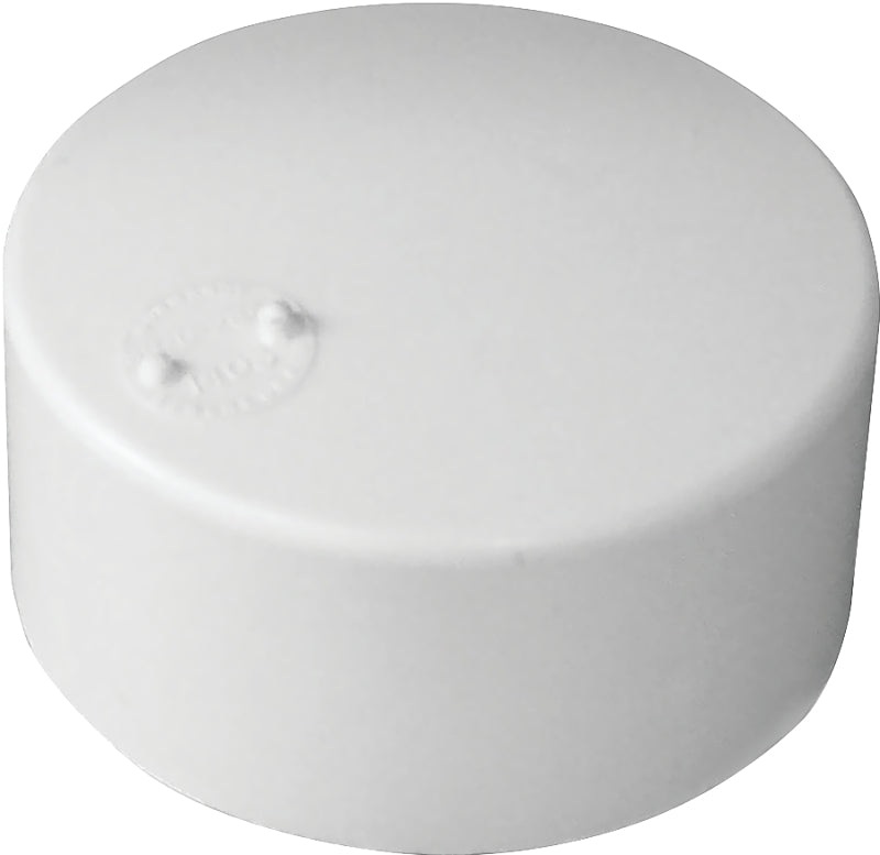 IPEX 414263BC Sewer Pipe Cap, 3 in, Hub, PVC, White – Shell Lumber and ...