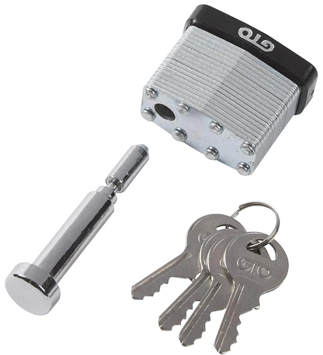 Mighty Mule FM133 Security Pin-Lock, Steel – Shell Lumber and Hardware