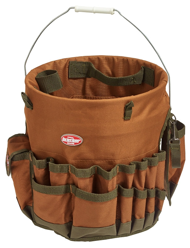 Bucket Boss 10030 Bucketeer, 11 in W, 11 in D, 11 in H, 30-Pocket, Pol ...