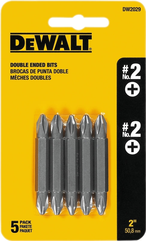 DEWALT DW2029 Screwdriver Bit, #2 Drive, Phillips Drive, 1/4 in Shank ...