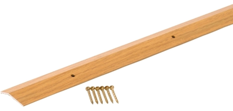 M-D 40122 Carpet Trim, 72 in L, 1-3/8 in W, Aluminum, Oak – Shell ...