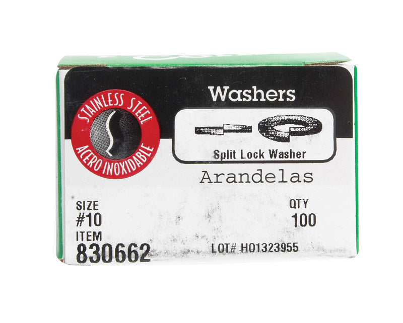 Hillman Stainless Steel Split Lock Washer 100 pc. – Shell Lumber and ...