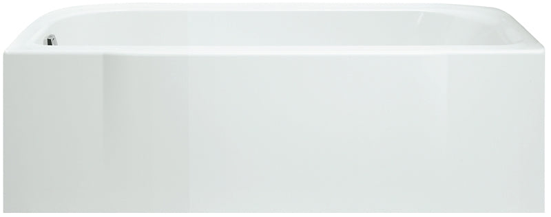 Sterling Accord Series 71141110-0 Bathtub, 60 in L, 30 in W, Alcove In ...