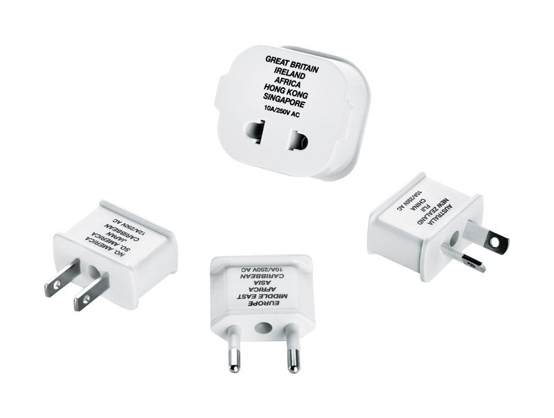 Travel Smart White Type A, Type B, Type C, Type E, Type F, Type G, Typ ...