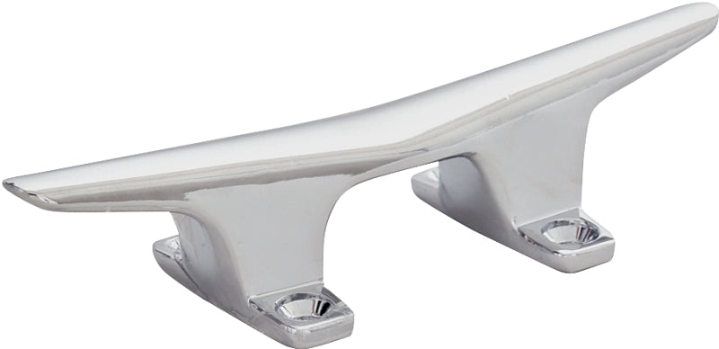 US Hardware M-023C Hollow Base Cleat, 4-1/2 in, Die-Cast Zamak, Perma ...