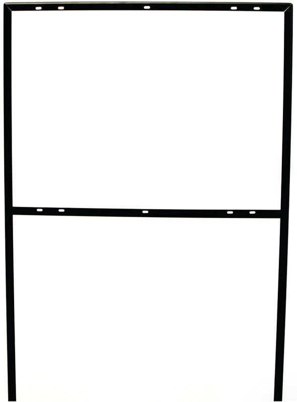Hy-Ko FRAME-2 Rectangular Sign Frame, Metal, Black – Shell Lumber and ...