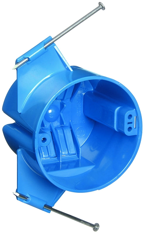 Carlon B518A-UPC Ceiling Box, 2-3/4 in D, Polycarbonate, Blue – Shell ...