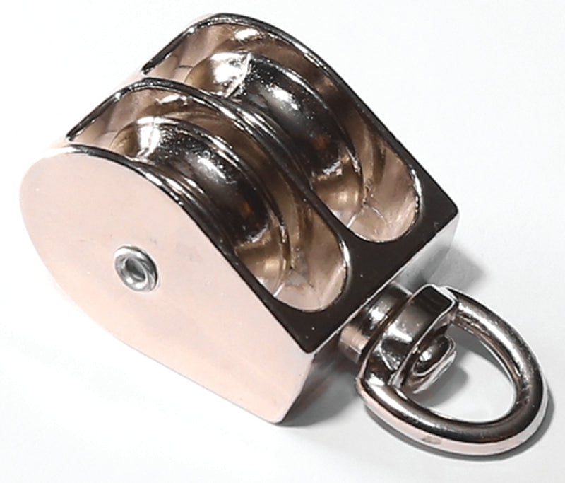 Baron 0178ZD-1 Rope Pulley, 1/4 in Rope, 1 in Sheave, Zinc – Shell ...