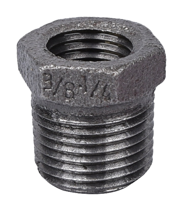 ProSource 35-3/8X1/4B Pipe Bushing, 3/8 x 1/4 in, MIP x FIP, Iron, 40 ...
