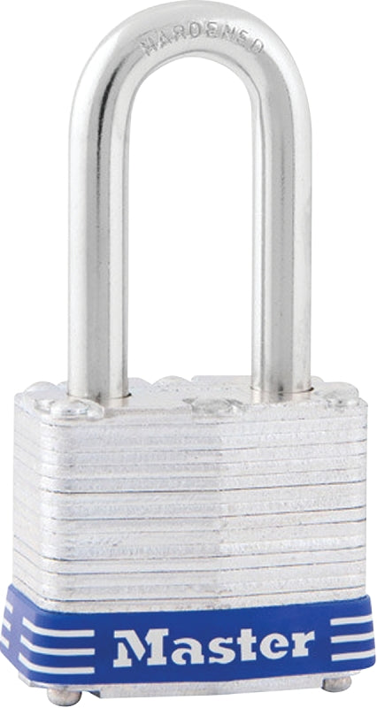 Master Lock 3DLF Padlock, 1-9/16 in W Body, Keyed Different Key, 9/32 ...