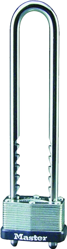 Master Lock 517D Padlock, 1-3/4 in W Body, Keyed Different Key, Adjust ...