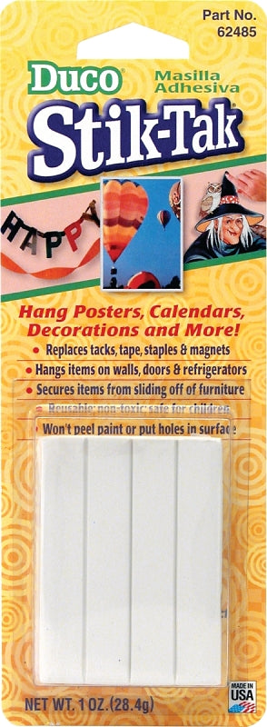 Duco 62485 Adhesive Putty, White – Shell Lumber and Hardware