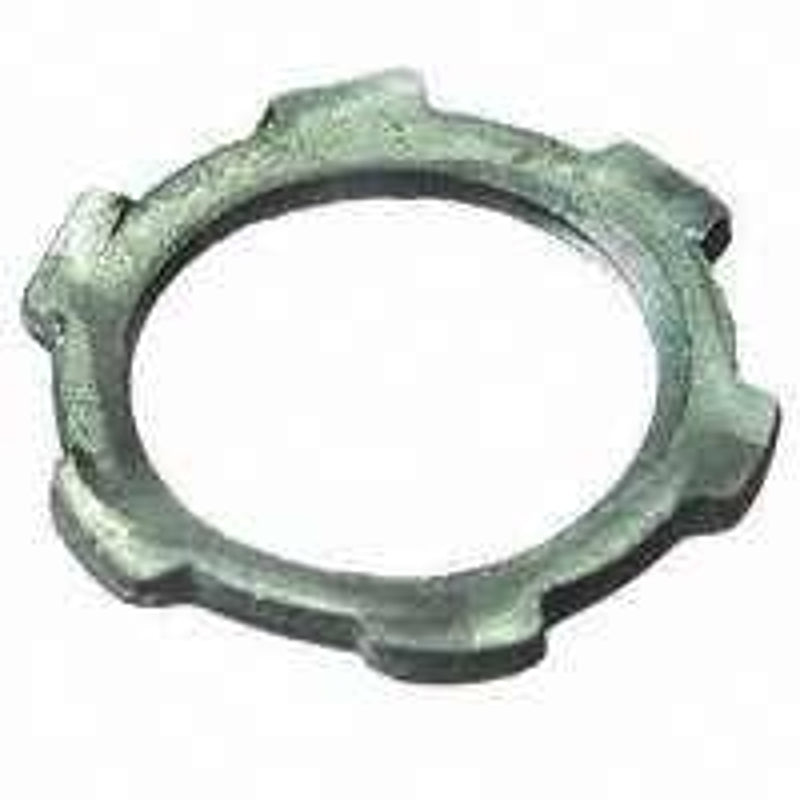 Halex 61907B Conduit Locknut, 3/4 in, Zinc, Steel – Shell Lumber and ...