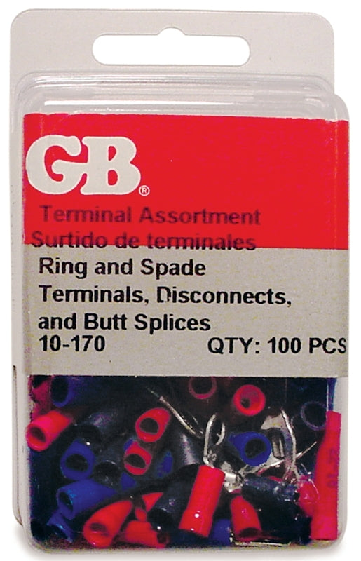 Gardner Bender 10-170 Terminal Kit, 22 to 14 AWG Wire, Assorted – Shell ...