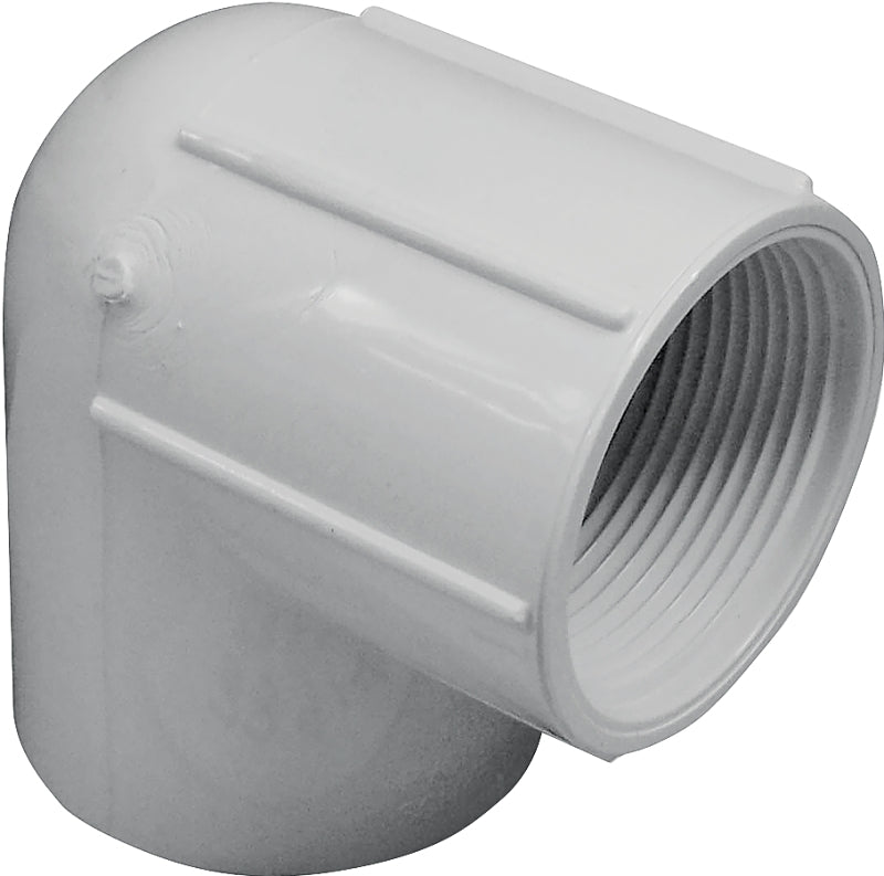 Genova 300 Series 33920 Pipe Elbow, 2 in, Slip-Joint x FIP, 90 deg Ang ...