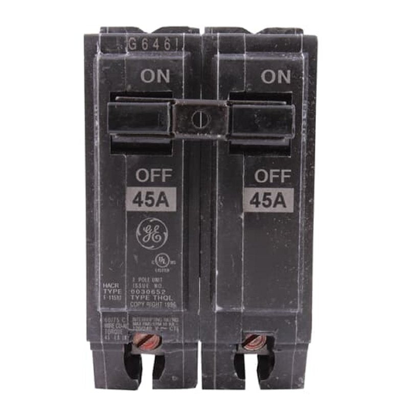 GE THQP115 Feeder Circuit Breaker, Type THQP, 15 A, 1-Pole, 120/240 V ...
