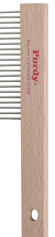 Purdy 144068010 Brush Comb, Wood Handle, Secure Handle – Shell Lumber ...
