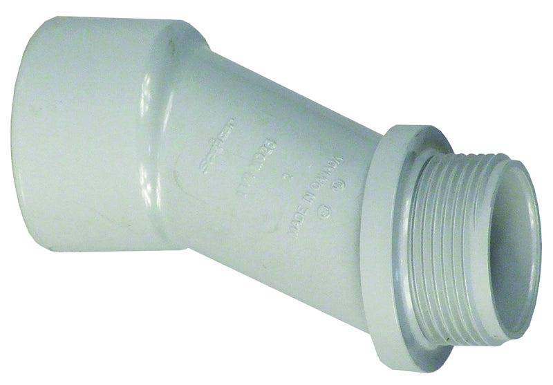Carlon E995GR Meter Offset Socket x Thread, 4.23 in L, PVC, Black ...