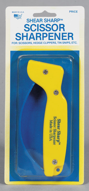 Shear Sharp Tungsten Carbide Scissor Sharpener Yellow – Shell Lumber ...