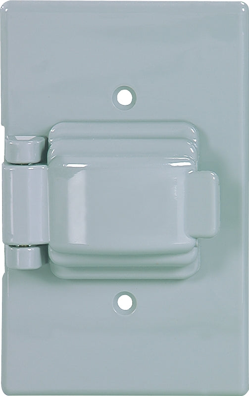 Eaton Wiring Devices S1961 Cover, 4-9/16 in L, 2-7/8 in W, Rectangular ...