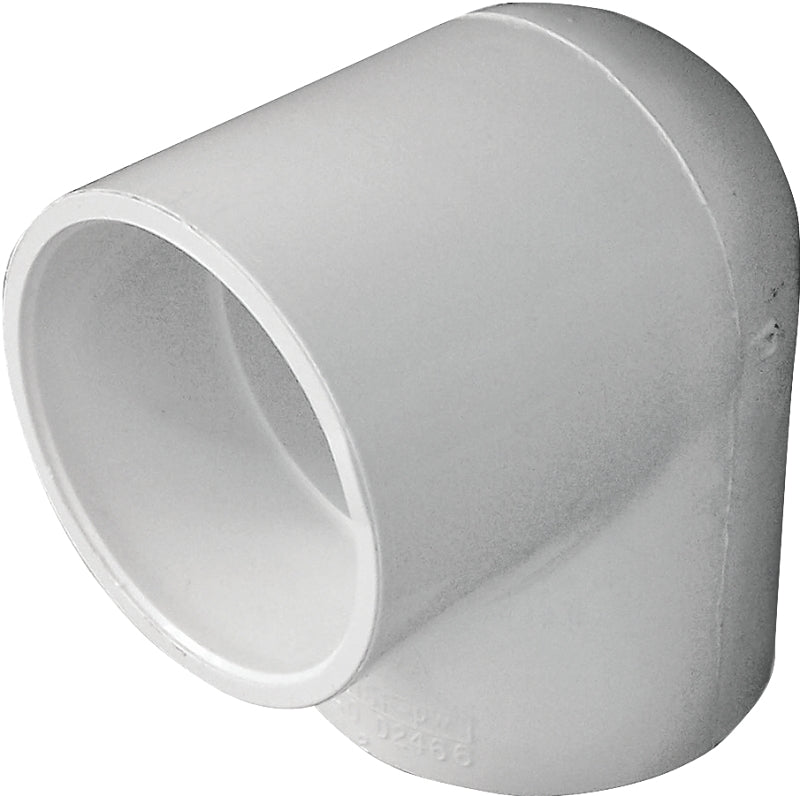 IPEX 035527 Elbow, 4 in, Socket, 90 deg Angle, PVC, White, SCH 40 Sche ...