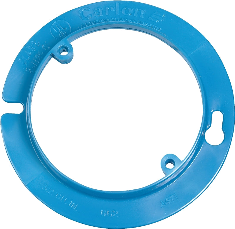 Carlon A471RR Plaster Ring, 4 in Dia, 1/2 in L, 4 in W, Round, 1-Gang ...
