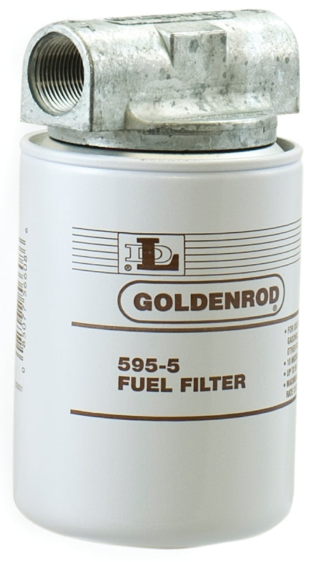 DL Goldenrod 595 Series Fuel Filter, 50 psi Pressure, 1 in Connection ...