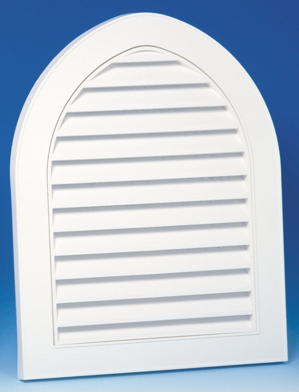 Canplas 626110-00 Gable Vent, 21-3/4 in L, 27-1/2 in W, Polypropylene ...