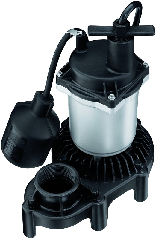 Flotec FPZS33T Sump Pump, 1-Phase, 4 A, 115 V, 0.33 hp, 1-1/2 in Outle ...