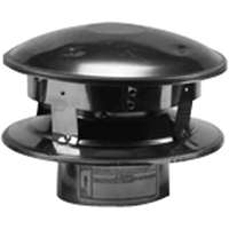 Selkirk 243800 Vertical Termination Pipe Cap, 3 in ID x 8 in OD Dia, G ...