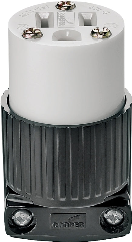 Eaton Wiring Devices 5269 Eagle Electrical Connector, 2 -Pole, 15 A, 1 ...