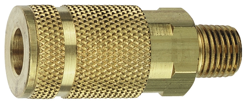 Tru-Flate 13-325 Coupler, A-Style, 1/4 in, MNPT, Brass – Shell Lumber ...