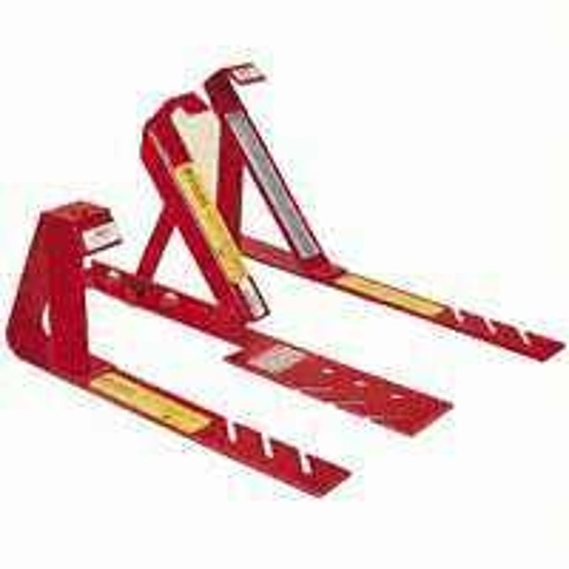 Qualcraft 2503 Fixed Roof Bracket, Adjustable, Steel, Red, Powder-Coat ...